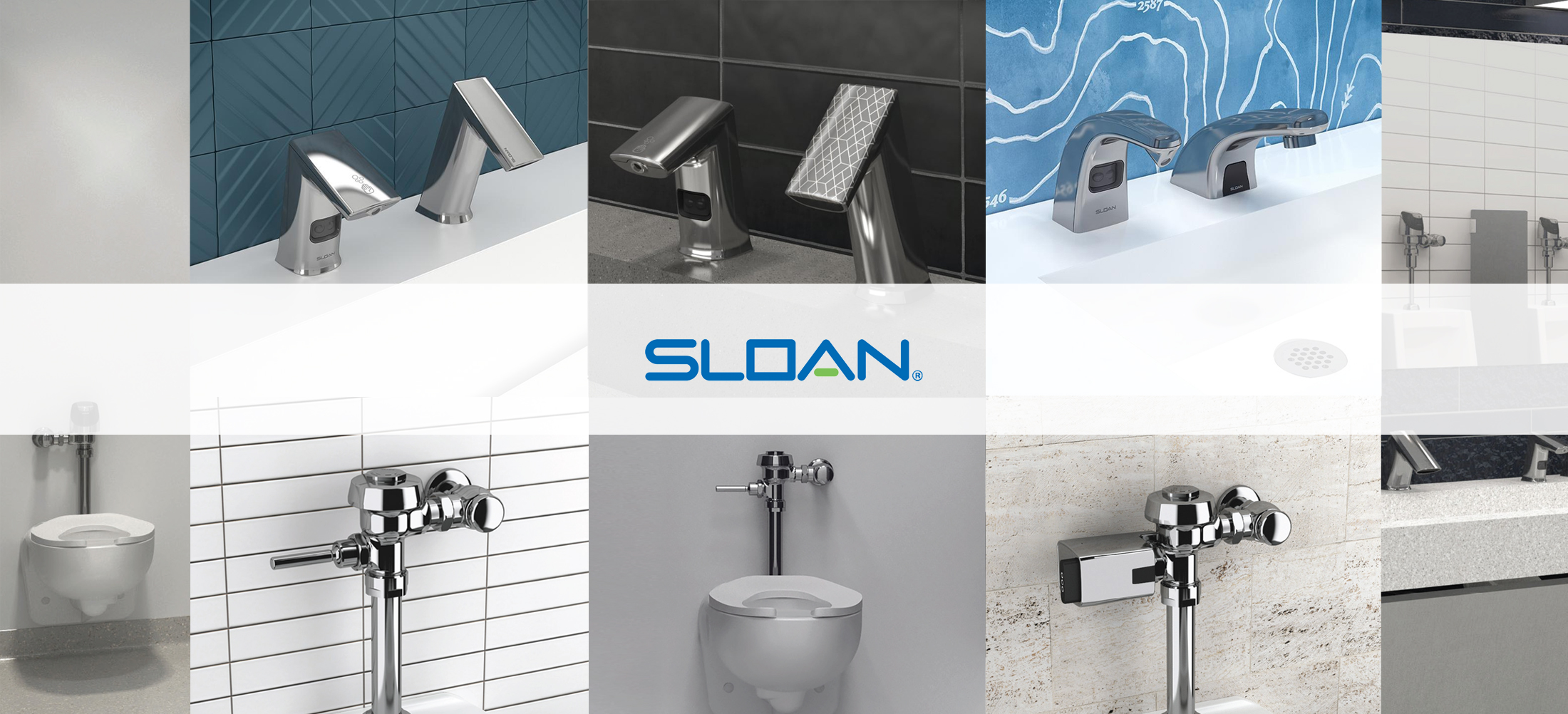 Sloan Valve Faucets and Plumbing Fixtures for Commercial Restrooms